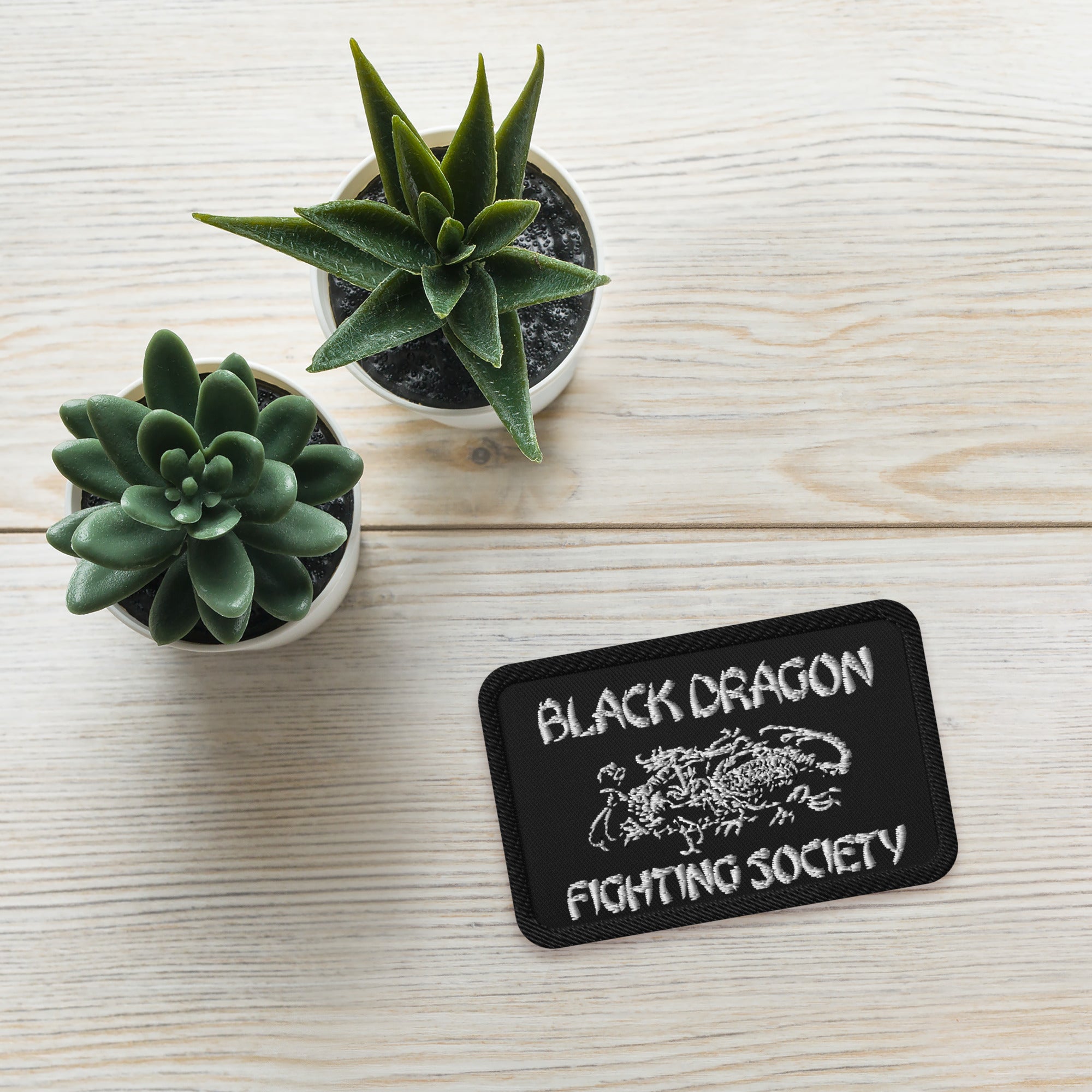 Embroidered patches – BLACK DRAGON FIGHTING SOCIETY APPARL & MORE